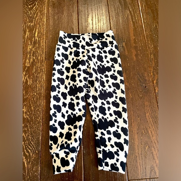 Handmade | Bottoms | Baby Girl Super Cute Cow Pattern Pants Size 23t ...